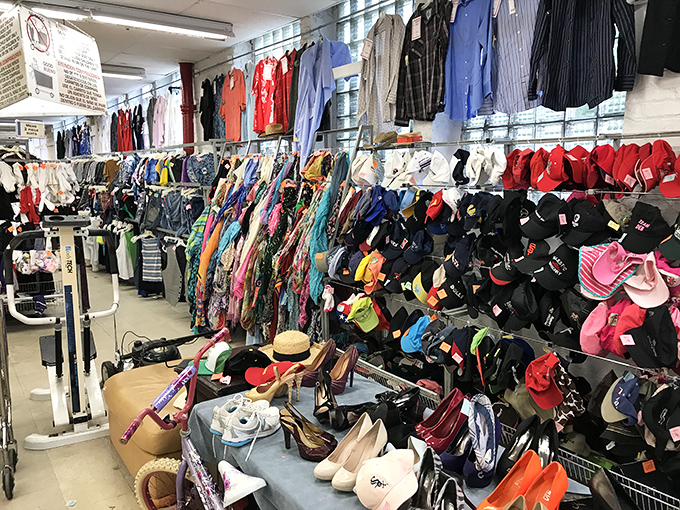 A treasure trove of accessories where yesterday's fashion statements await their second act in tomorrow's Instagram posts.