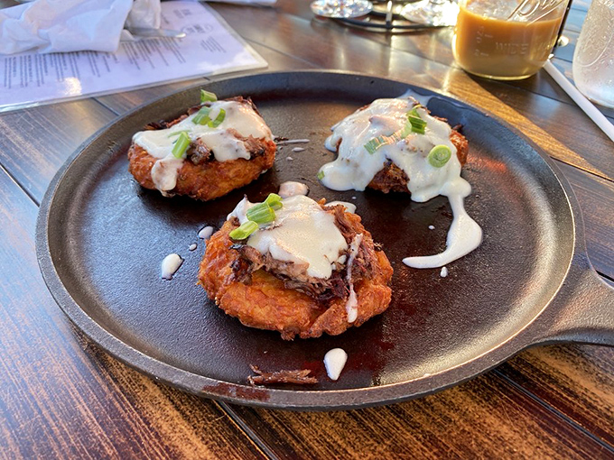 These aren't your grandma's hash browns unless your grandma was secretly a five-star chef hiding in suburbia.