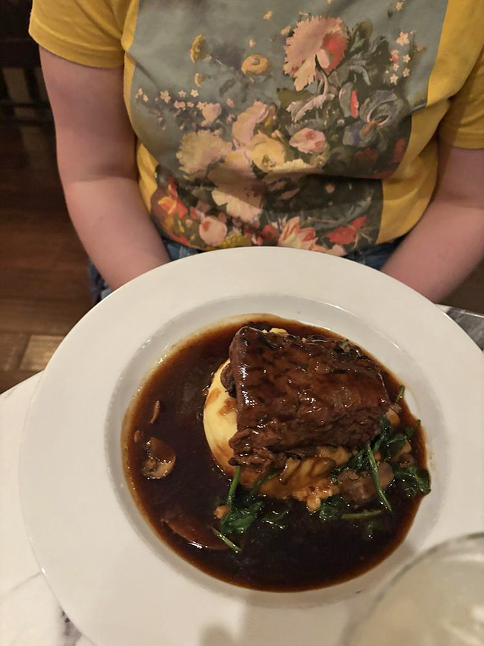 This short rib doesn't just fall off the bone&mdash;it practically leaps onto your fork in a rich, savory surrender.