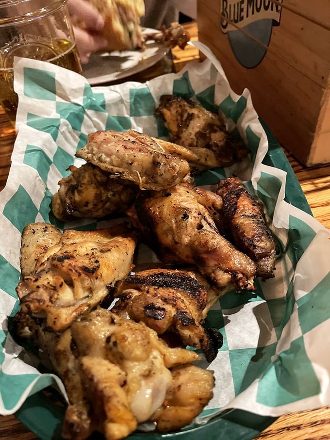 These wings aren't just smoked&mdash;they're transformed. The sauce drizzle is like putting a tuxedo on James Bond&mdash;unnecessary but appreciated.