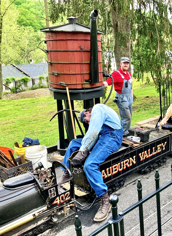 The Auburn Valley crew doesn't just maintain these machines&mdash;they keep history alive, one careful adjustment and loving restoration at a time.
