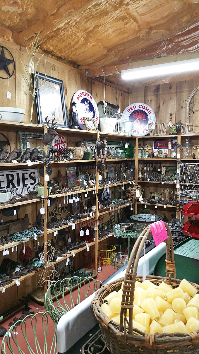 Tools with more character than most Hollywood sequels. Each rusty implement and vintage sign represents an era when "planned obsolescence" wasn't in the vocabulary.