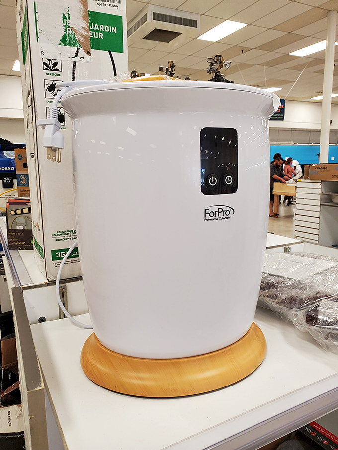 This sleek ForPro appliance might look like something from a sci-fi kitchen, but it's actually a towel warmer that could transform your bathroom into a mini-spa.