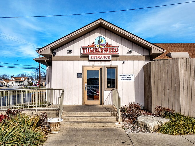 Tumbleweed's entrance promises Tex-Mex adventures without needing a passport. When your taste buds crave a south-of-the-border vacation but your budget prefers staying local.