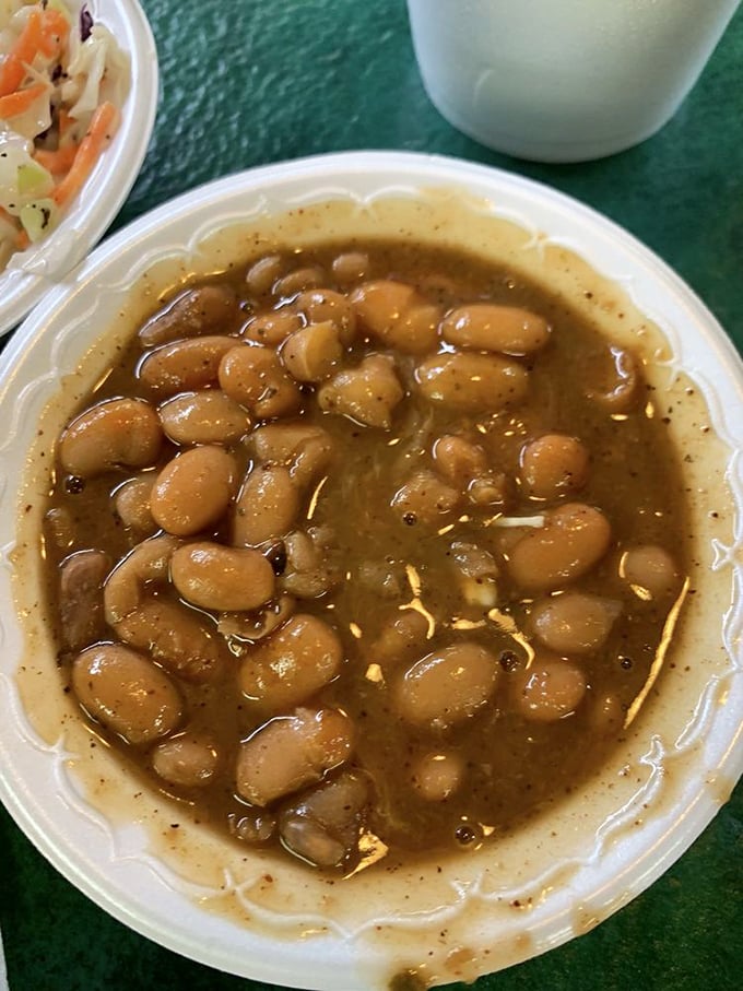 Pinto beans simmered to perfection&mdash;the unsung hero of any Southern buffet and secret weapon against leaving with any empty stomach space.