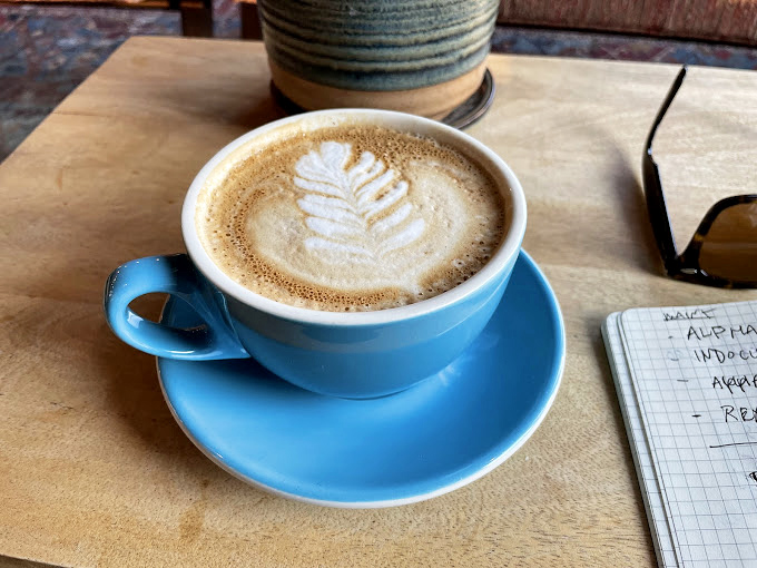 When your latte art is so perfect you feel guilty disturbing it. Like finding a pristine snow patch in winter&mdash;beautiful, but ultimately meant to be enjoyed.