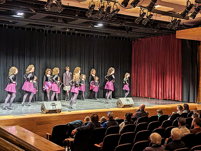 From federal courthouse to cultural stage&mdash;the performance spaces now host everything from Irish dancers to classical concerts.