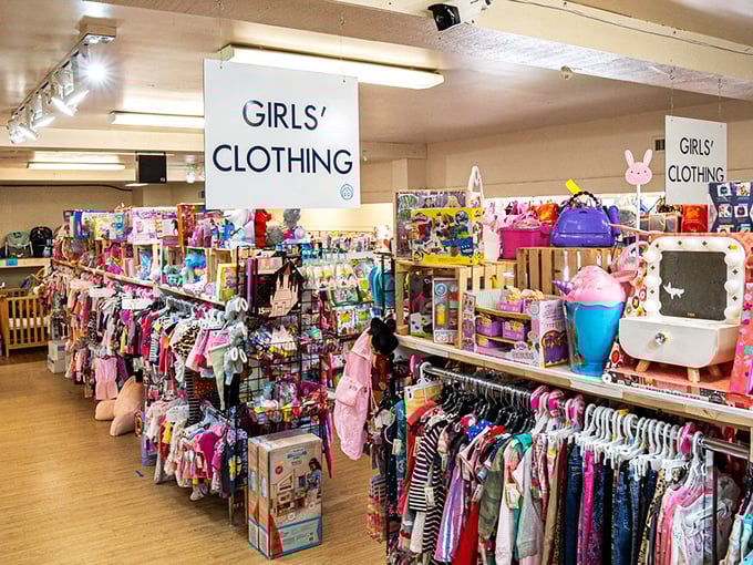 Every little princess's dream wardrobe awaits, without requiring a royal treasury to fund it.