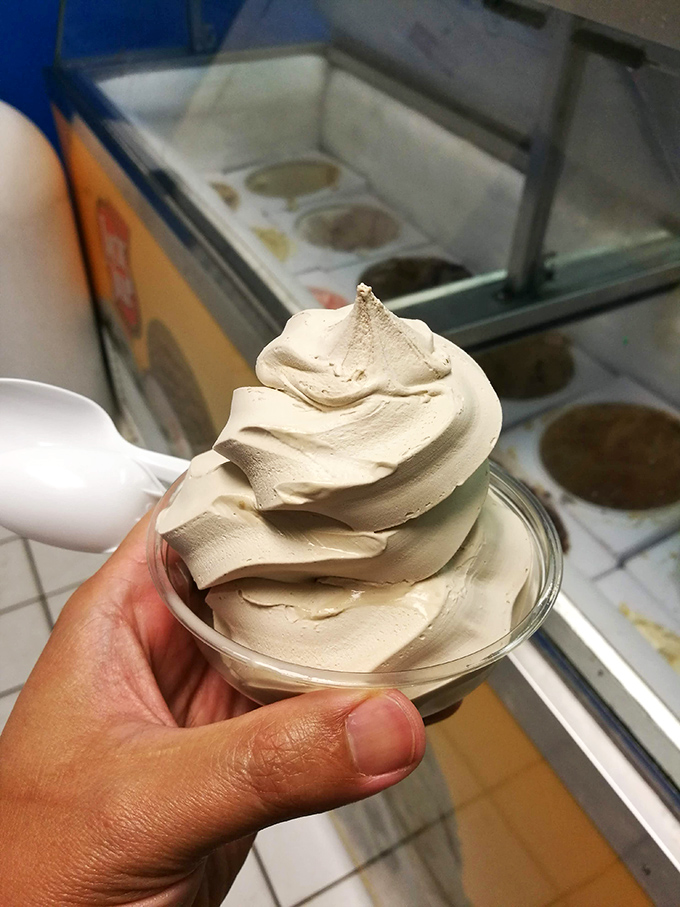 Coffee-colored heaven with a dollop of pure white cloud on top. The kind of dessert that makes you question why you ever eat regular food.