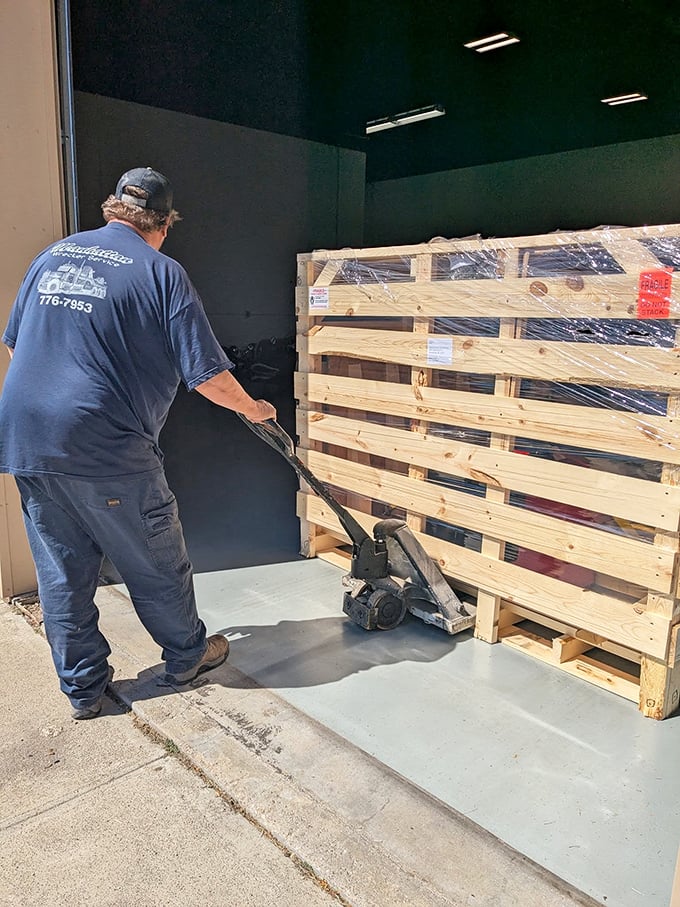 Behind every great car collection is someone moving the next masterpiece into position &ndash; automotive choreography at its finest.