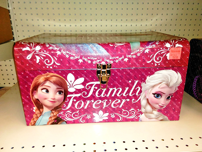 Disney's "Frozen" memorabilia lives forever at Ollie's, where licensed merchandise finds its second chance at prices that would make Elsa's ice palace seem expensive.