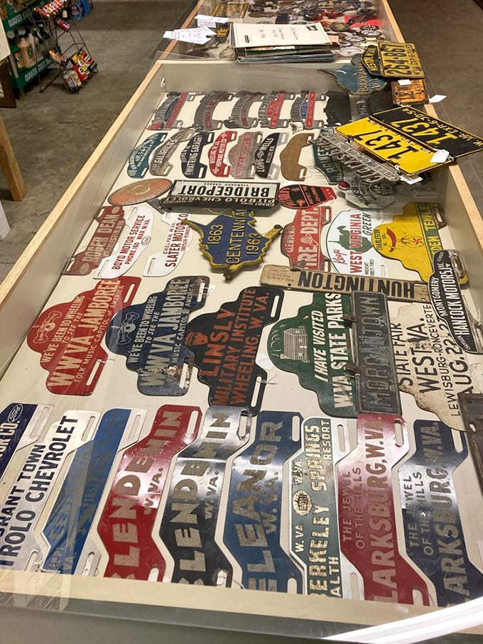 These shaped license plates aren't just metal souvenirs&mdash;they're geographic badges of honor from an era when states competed for dashboard real estate.