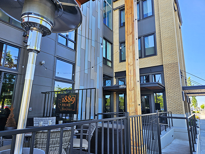 1889 Prime Steakhouse (Olympia): Modern architecture meets timeless steak tradition at Olympia's tribute to Washington's statehood year &ndash; history never tasted so good.