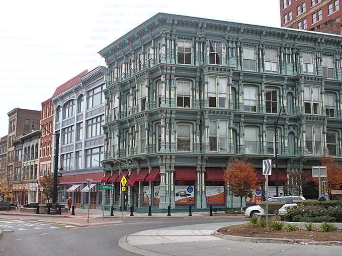 Binghamton's downtown architecture showcases a perfect blend of historic preservation and urban revival, with the promise of renaissance.