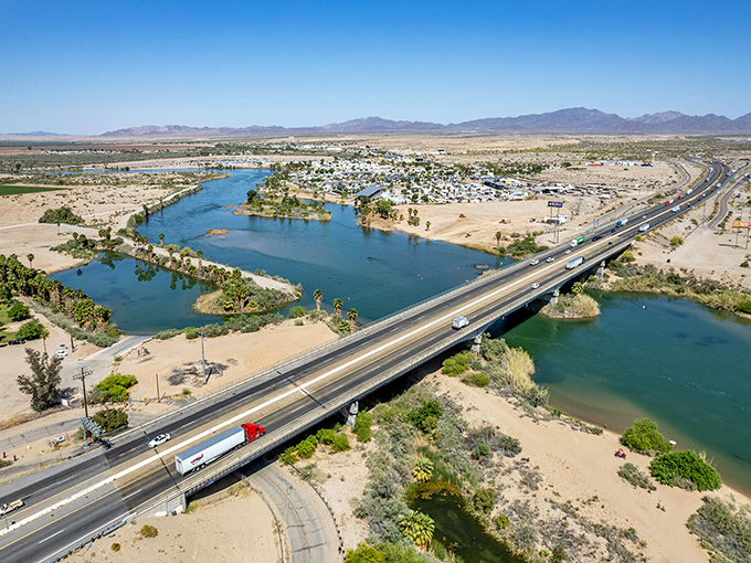 Blythe's riverside location offers waterfront living at desert prices, where snowbirds and full-timers alike find California sunshine affordable.