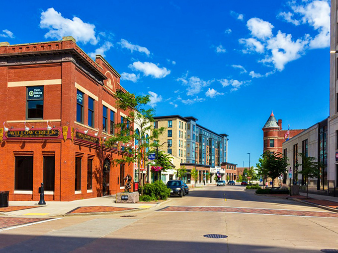 Eau Claire's downtown streets offer urban amenities with rural pricing&mdash;like finding designer clothes with dollar store price tags.
