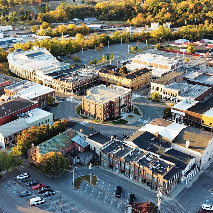 Elizabethtown's historic church spire reaches toward blue skies and affordable living&mdash;a heavenly combination for retirees.