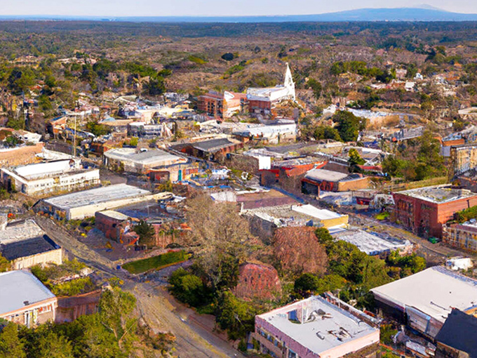 Gray's town center showcases the perfect blend of historic preservation and small-town functionality.