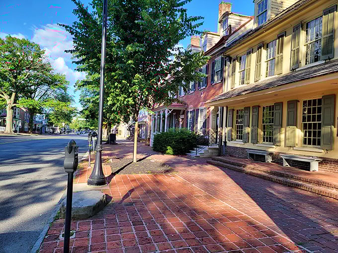 Tree-lined perfection in Haddonfield! These streets have witnessed centuries of American life &ndash; and they're still showing off.