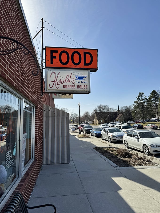 That classic "FOOD" sign doesn't waste words, and neither does their menu. Simple, straightforward deliciousness awaits inside. 