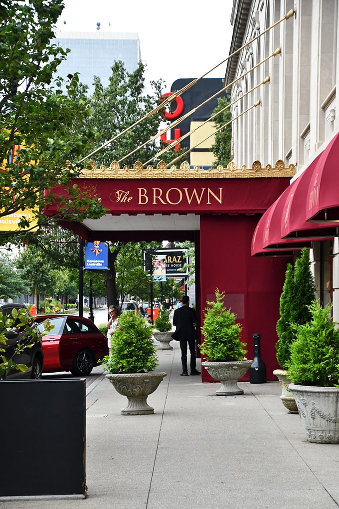 J. Graham's Caf&eacute;: "Elegance meets comfort at The Brown Hotel. Where you can feel fancy while demolishing Kentucky's most famous sandwich."