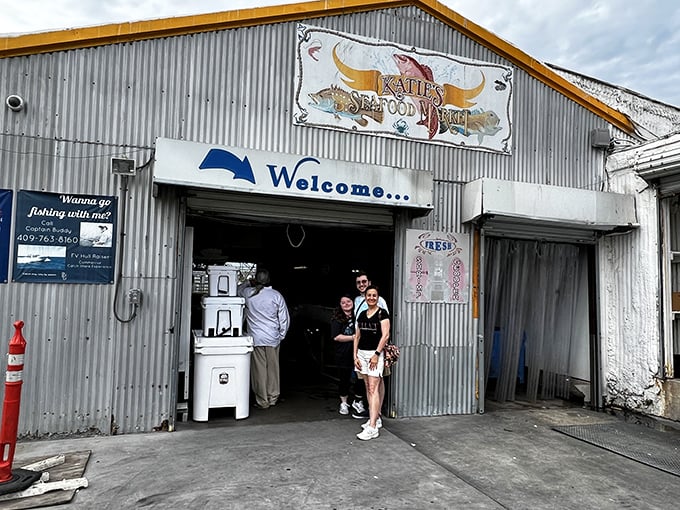 Katie's corrugated metal building is the seafood equivalent of "don't judge a book by its cover." Inside, ocean treasures await.