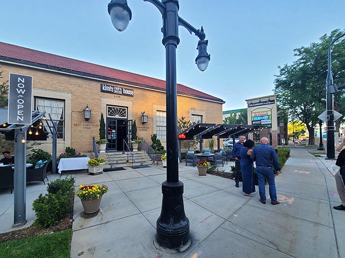 Kimi's elegant stone building offers a refined setting for seafood indulgence. Fancy enough for date night, friendly enough for Tuesday!