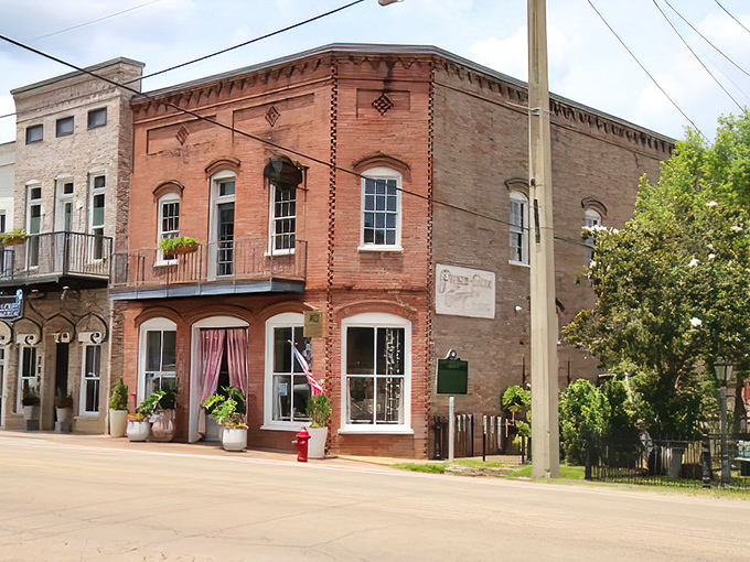 Madison's tree-lined shopping district offers upscale living at downscale prices compared to similar towns nationwide.