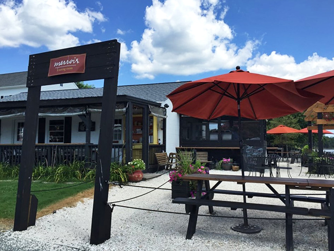 Merroir's rustic charm and waterfront setting create the perfect stage for oysters that were swimming mere yards away.