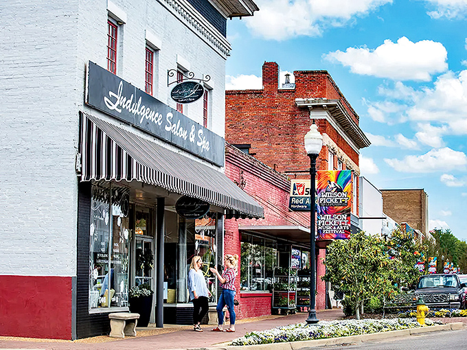 Prattville's downtown streets are lined with the kind of shops where they might remember your name after just one visit.