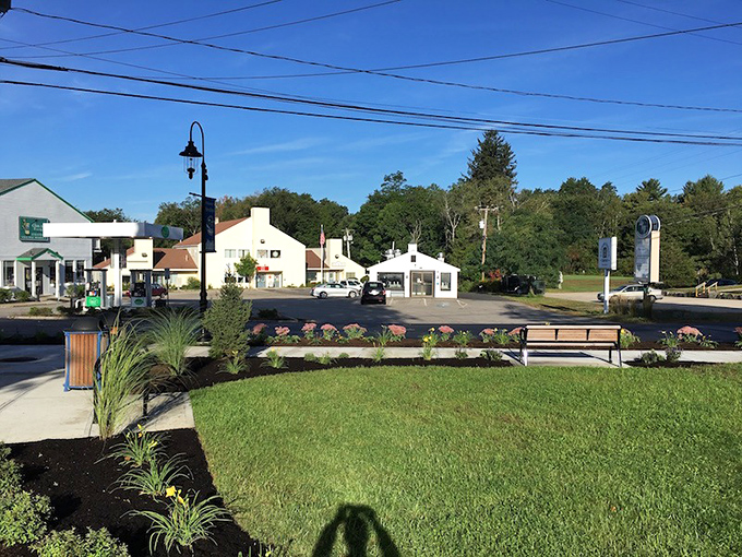 Stratham's sunny main street isn't just a place to drive through - it's where you'll find yourself chatting with new friends.