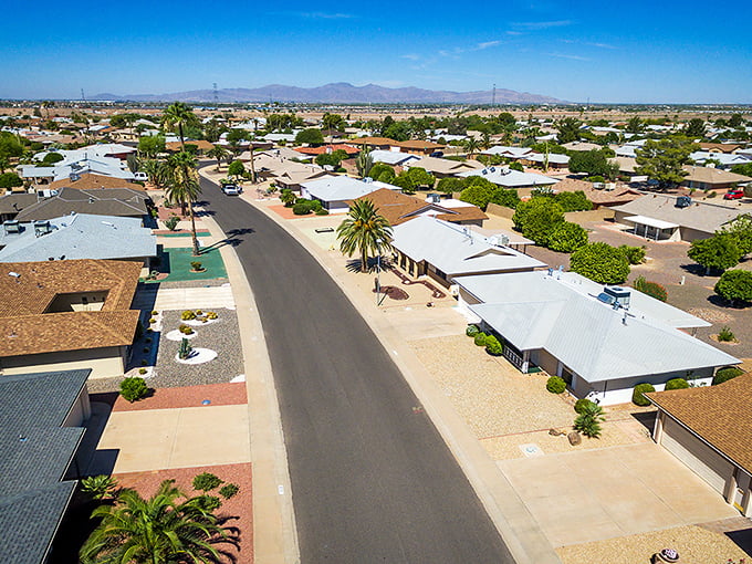 Sun City's planned neighborhoods offer retirement perfection with tidy homes designed specifically for your golden years.