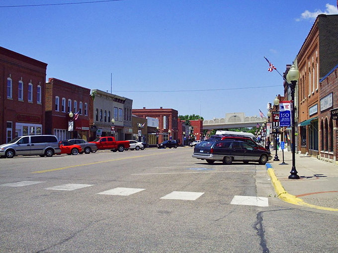 Wabasha's main street offers that perfect blend of historic charm and modern convenience &ndash; like finding Wi-Fi in a Norman Rockwell painting.