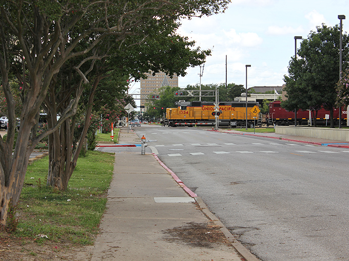 The warm brick tones of downtown Beaumont welcome retirees to a place where charm and affordability still comfortably coexist.