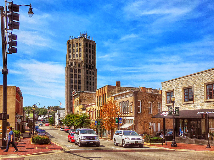 The distinctive buildings of Elgin create a skyline as unique as its affordable living options for retirees on fixed incomes.