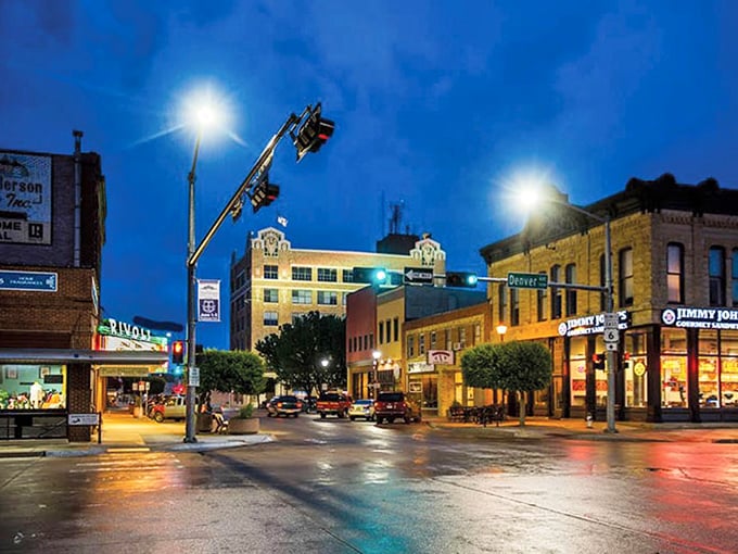 Hastings combines historic architecture with modern affordability, where brick buildings house shops and restaurants that respect your Social Security budget.