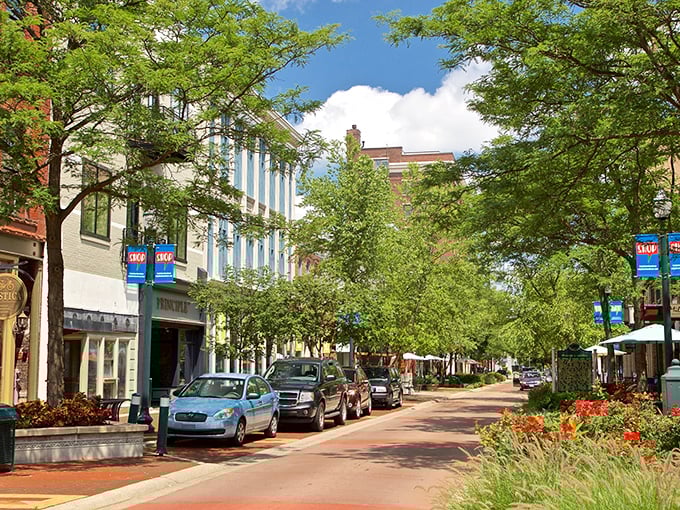 The blue bridge in Kalamazoo connects more than just neighborhoods&mdash;it links affordable living with big-city amenities.