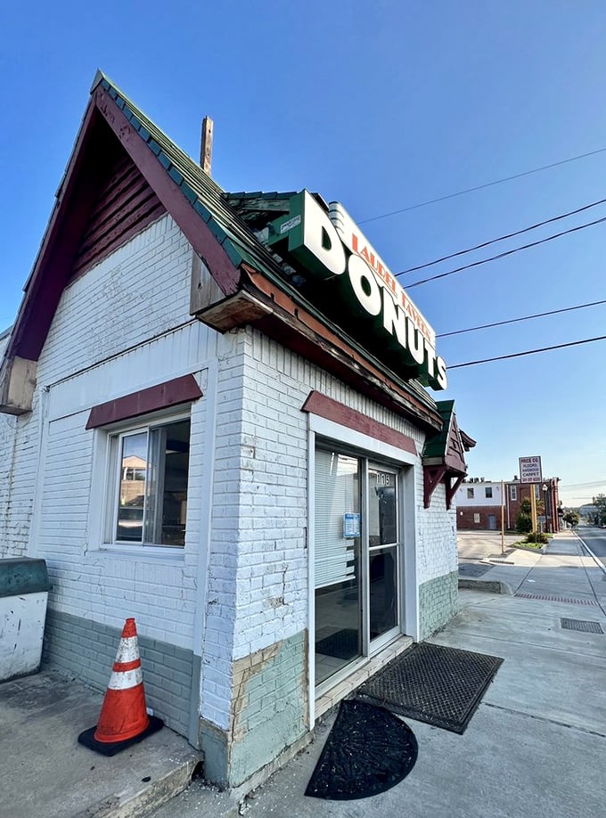Sometimes the most humble structures house the greatest treasures &ndash; Laurel Tavern is proof in donut form.