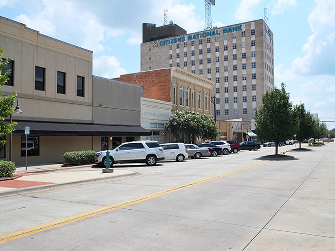 Main Street Longview offers the kind of small-town bustle where errands take twice as long because you keep running into new friends.