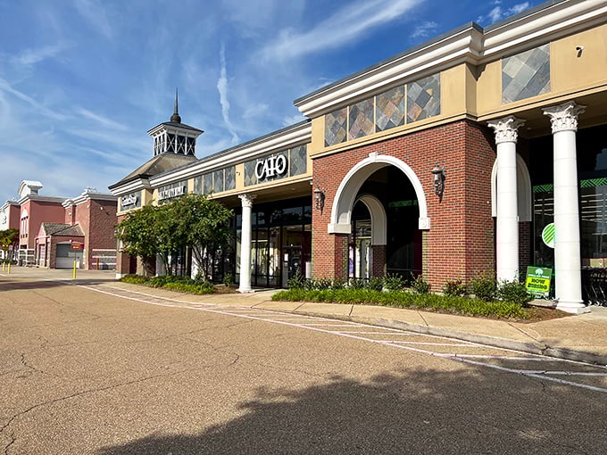 Madison's shopping district combines classic architectural details with modern convenience, creating that perfect small-town feel.