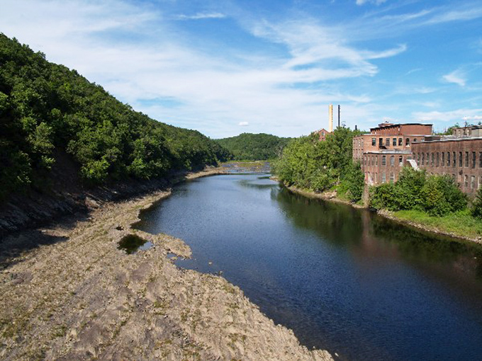 The perfect riverside escape! Montague's converted mill buildings whisper stories of the Connecticut River's industrial past.