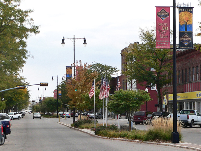 The historic Midwestern Theater marquee still lights up Norfolk's main drag – a beacon of entertainment for generations.