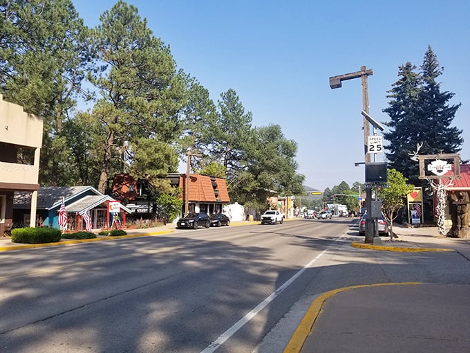 The forested mountains surrounding Ruidoso provide natural entertainment that won't cost a penny of your Social Security check.