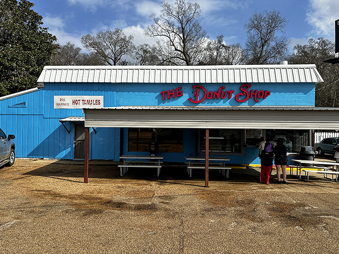 Don't let the humble exterior fool you&mdash;inside this blue box lies glazed perfection that would make Homer Simpson weep with joy.