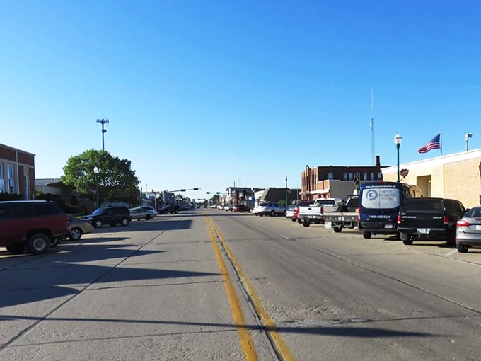 This historic building in Valentine has the dignified look of something important &ndash; like it's seen things and has stories to tell. 