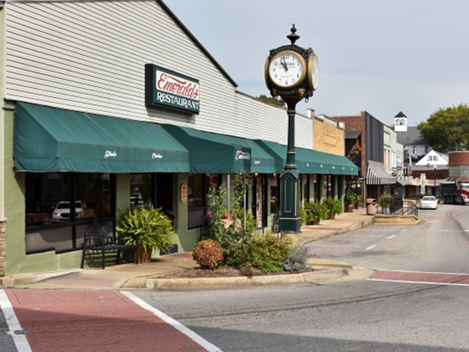 The Palace Theater anchors Waynesboro's Main Street, where entertainment options don't require a second mortgage or a treasure map.