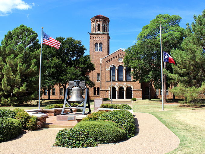 The stately historic building in Wichita Falls reminds us of a time when craftsmanship mattered and costs were reasonable.