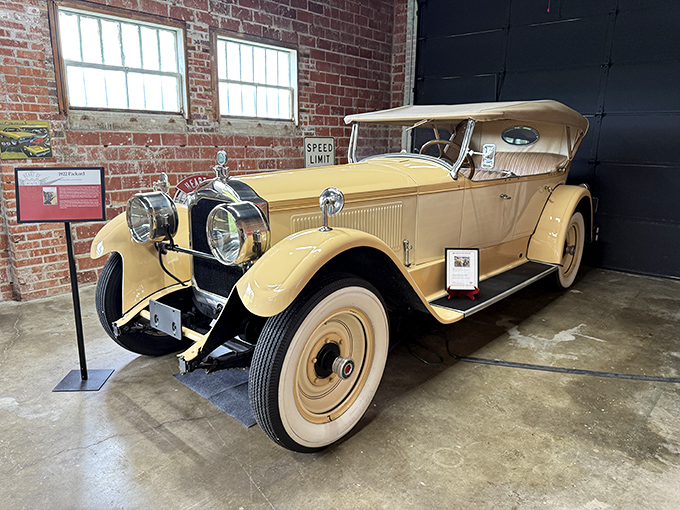 This 1924 Packard Simple Eight touring car isn't just vintage&mdash;it's practically prehistoric in car years, yet somehow more elegant than anything at today's dealerships.