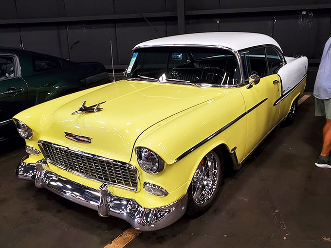 Sunshine yellow with a personality brighter than a Southern summer day&mdash;the '55 Bel Air remains automotive royalty.