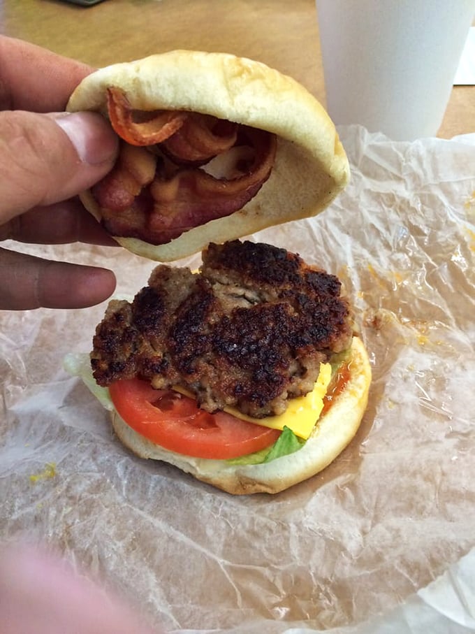 Some folks call it a bacon cheeseburger. I call it proof that sometimes humanity gets things absolutely, perfectly right.